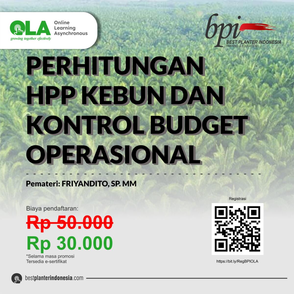 Online Learning Asynchronous | Best Planter Indonesia